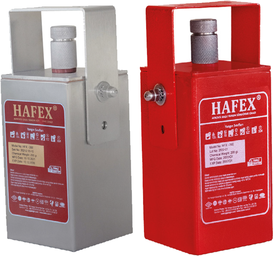Ürünler | HAFEX | ASFIRE - Yangın Söndürme Sistemleri